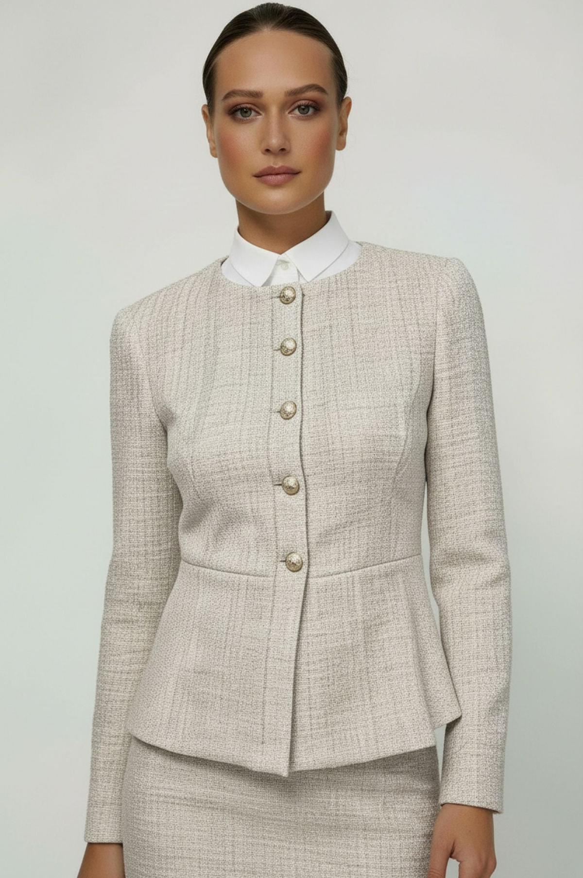 Ingrid Jacket | Gold | Women's Blazer | Nora Gardner