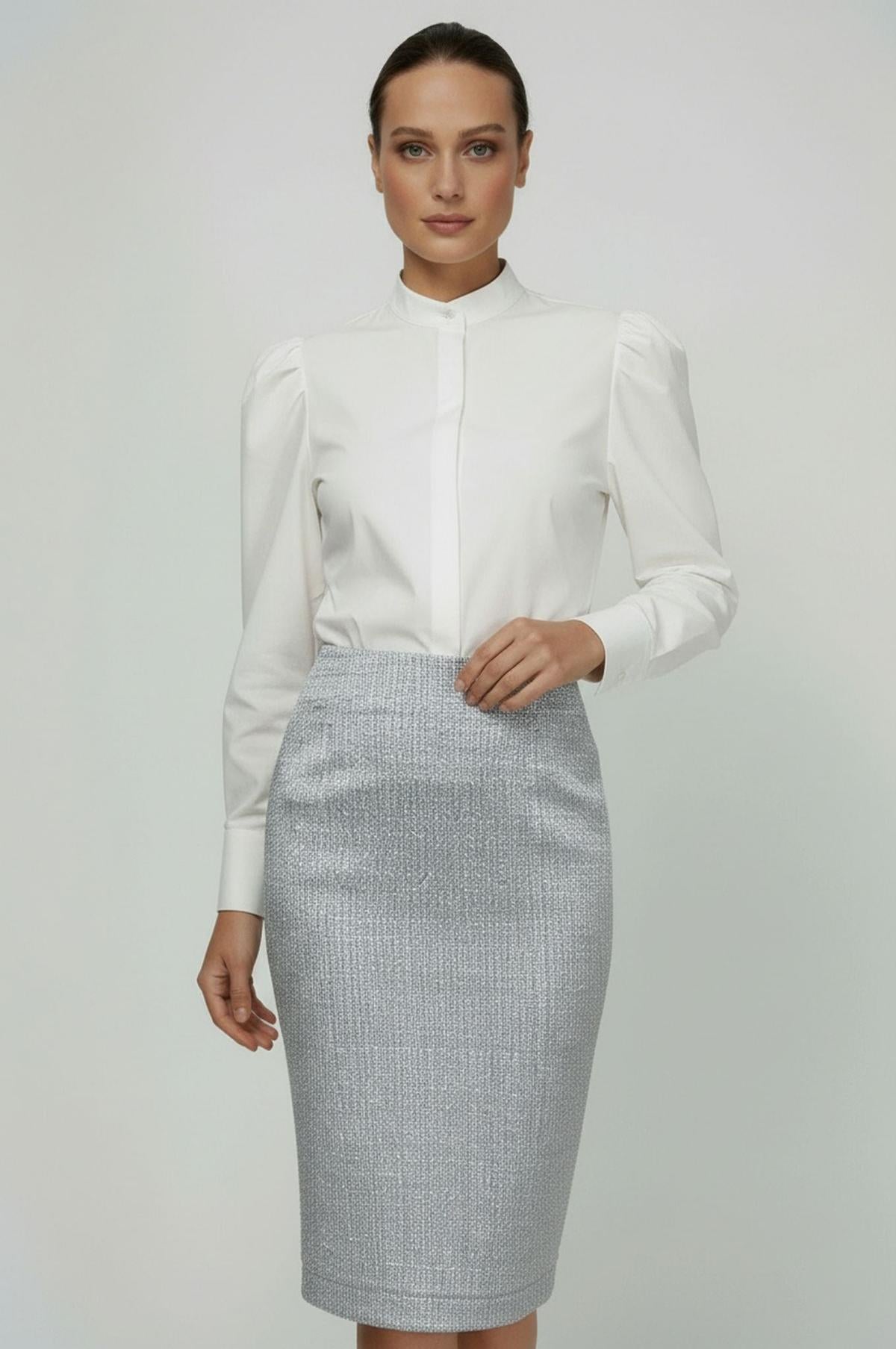 Sanvito Skirt | Blue | Nora Gardner